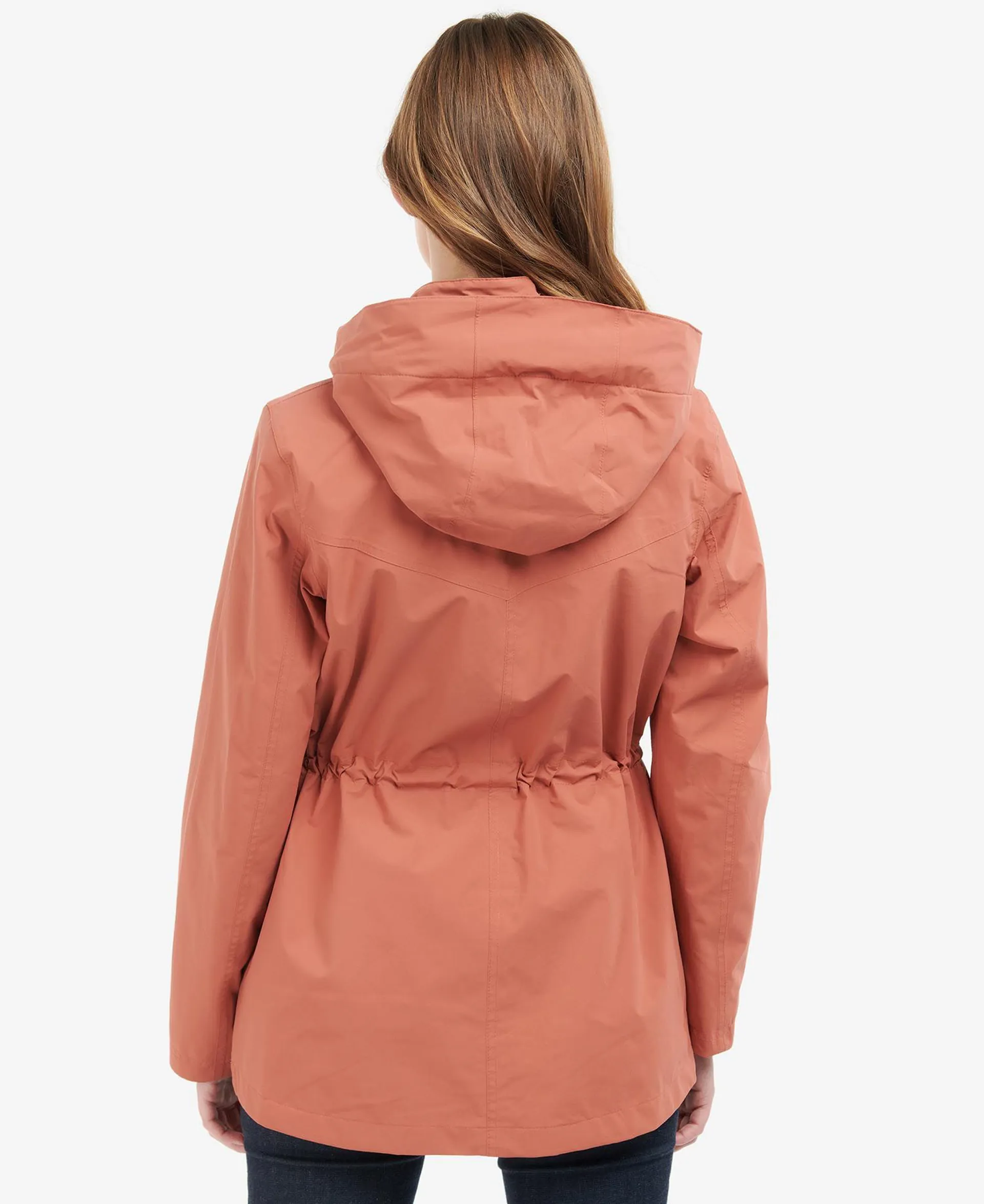 Barbour Clyde Waterproof Jacket Gerbera/Dress Tartan